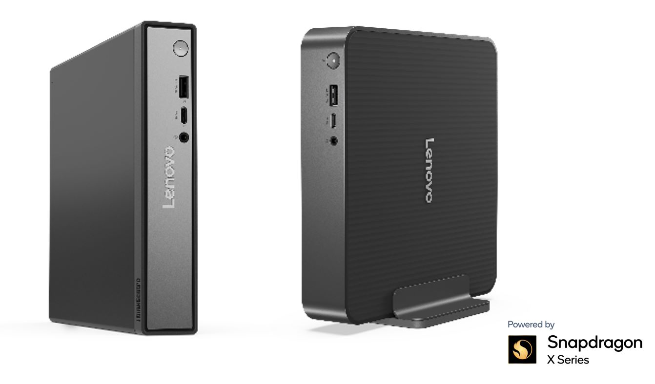 The desktop PC reborn: Snapdragon X Series now powers Lenovo’s mini desktop PCs | Qualcomm